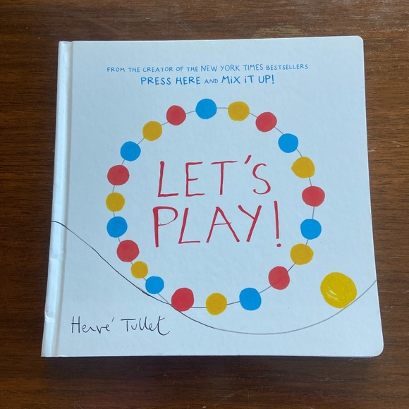 Other | Lets Play Interactive Hardcover Book By Herve Tullet | Poshmark